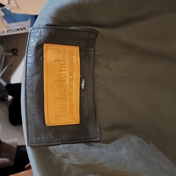 Timberland | Jackets & Coats | 9s Vintage Timberland Leather Jacket ...